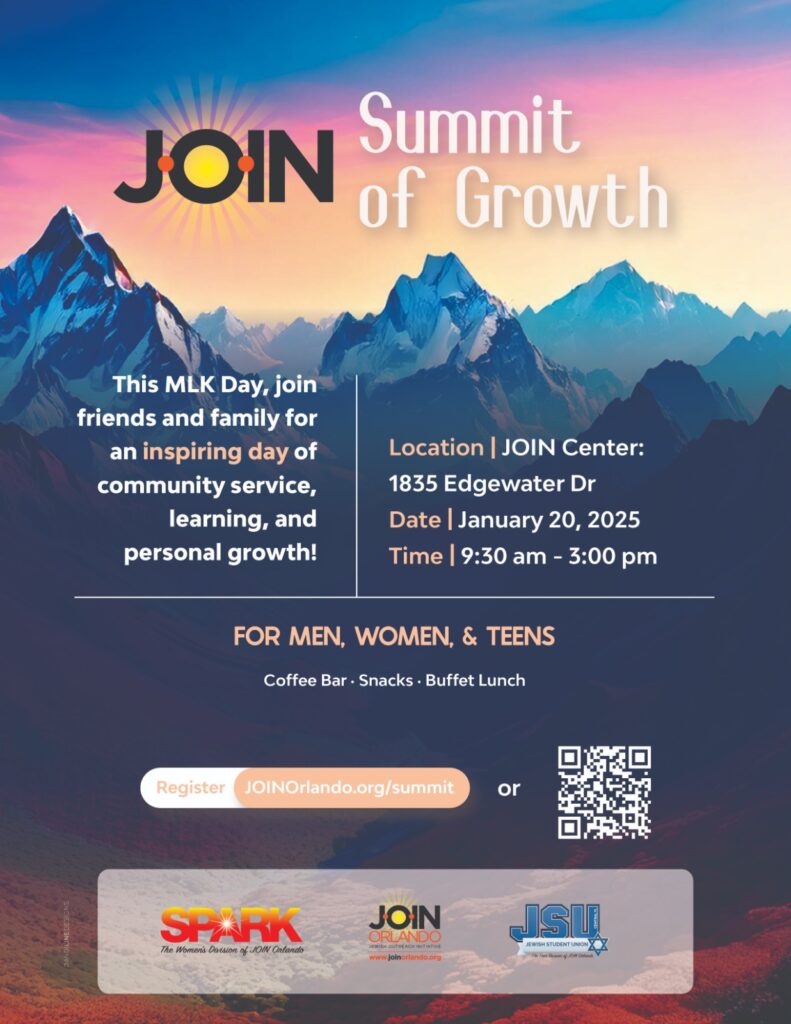 JOIN Summit of Growth 2025 - JOIN - Jewish Outreach Initiative of Orlando